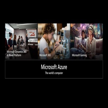 Microsoft Azure - the worlds computer | PPT