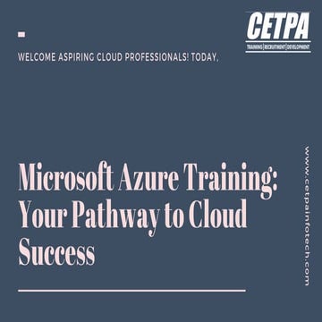 Microsoft Azure Fundamentals Course in Noida.pptx