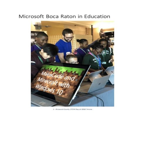 Microsoft Boca Raton in Education | PDF