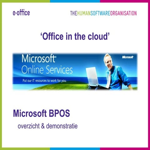 Microsoft BPOS overzicht en demonstratie | PPT