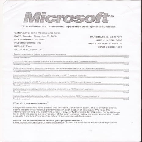 Microsoft certification | PDF | Education