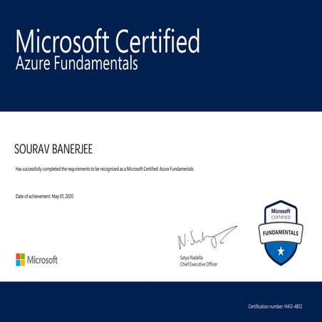 Microsoft certified professional_certificate | PDF