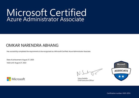 Microsoft certified professional_certificate | PDF