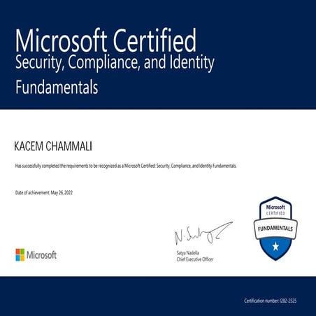 Microsoft Certified Professional Certificate | PDF