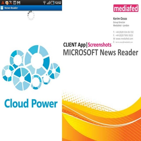 Microsoft Cloud Power App demo | PPT