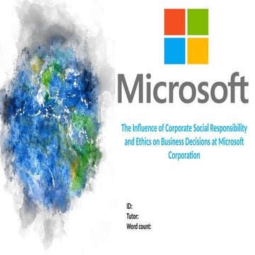microsoft csr final.pptxy4by45y45t23bb5w345 | PPT