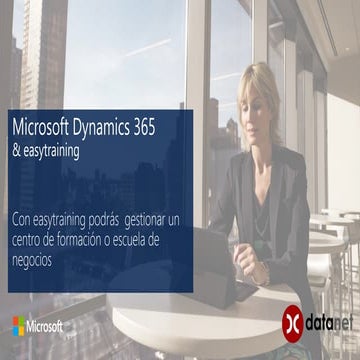 Microsoft dynamics 365 for sales - easytraining | PPTX
