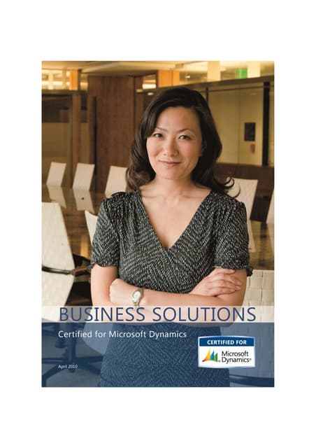 Dynamics 365 - Rapid Implementation - CE Services | PDF