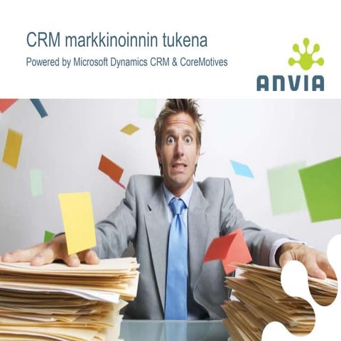 Microsoft dynamics crm ja core motives markkinoinnin tukena andy ...