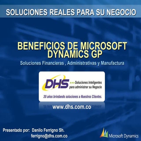 ¿Qué es Microsoft Dynamics 365? | PDF