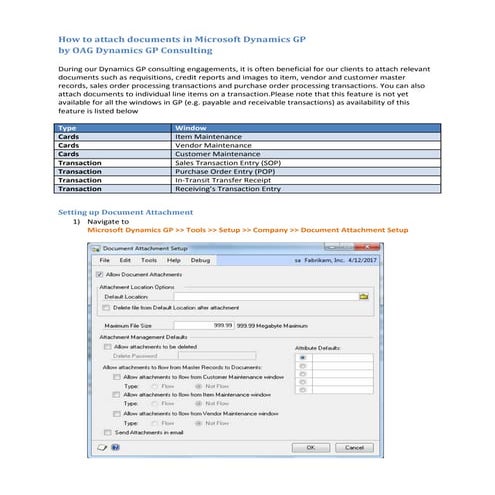 Microsoft dynamics gp consulting | PDF