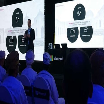 Microsoft Empower Event - Muscat, Oman | PPTX | Business | Business and ...