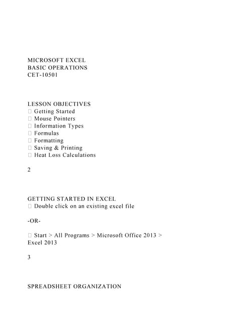 Excel workshop pt1 | PPT