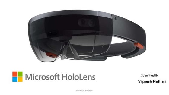 Microsoft's Hololens | PPT