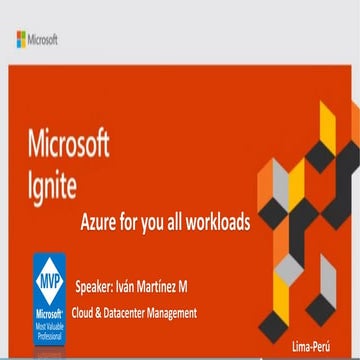 Microsoft ignite 2018 | PPT