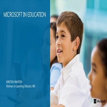 Microsoft in education | PDF