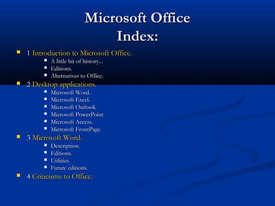 HISTORY OF MICROSOFT MS-WORD | DOCX | Operating Systems | Computer ...