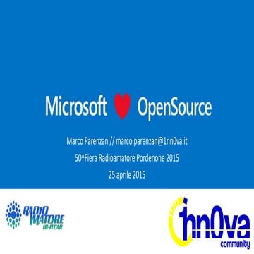 Microsoft loves Open Source | PPT