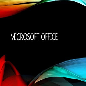 Microsoft office | PPTX