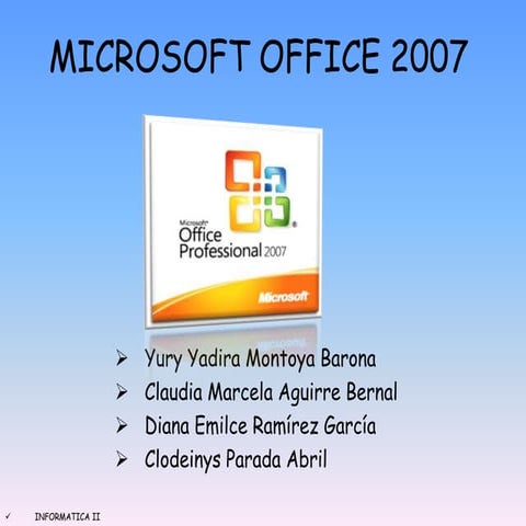 Hipervinculos Microsoft office 2007 | PPTX