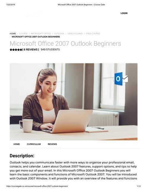 Microsoft Office 2007 Word Intermediate - Course Gate | PDF