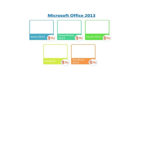 Microsoft office 2013 | DOCX