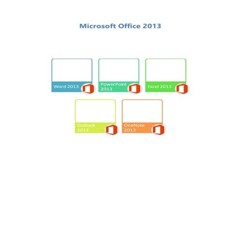 Microsoft office 2013 | DOCX