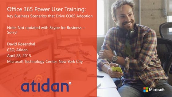 Office365 training - for the Beginner | PPT