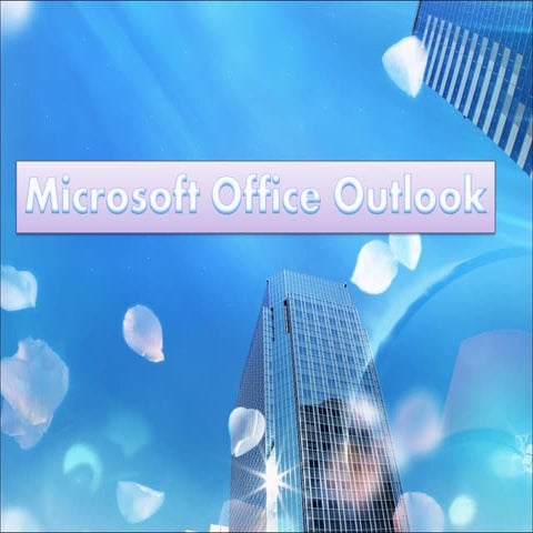 Microsoft office outlook | PPT