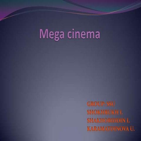 Mega Cinema | PPTX
