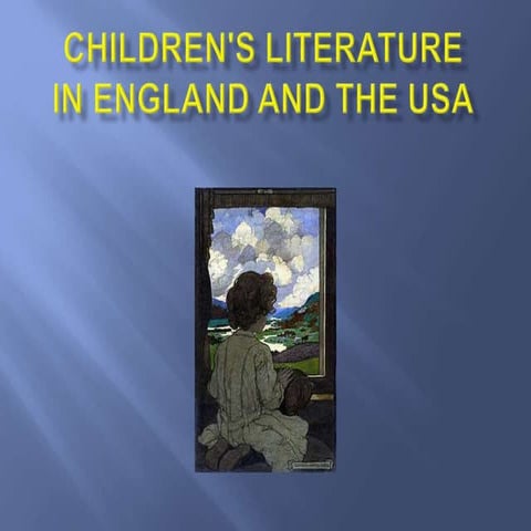 History Of Childrens Literature | PDF