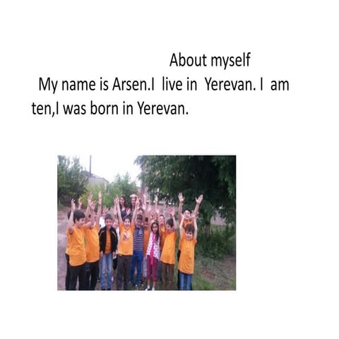 About Myself | PPTX