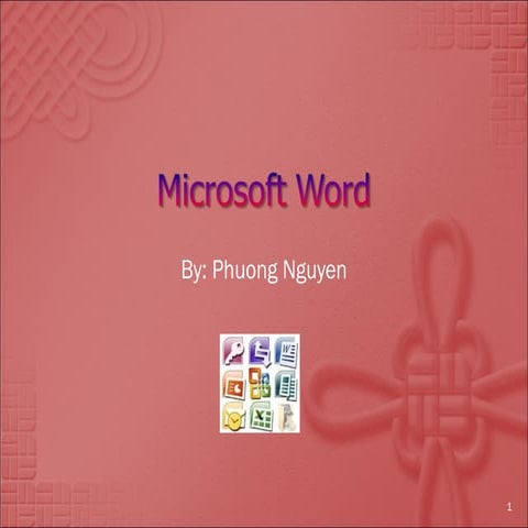 Microsoft office word 2007 | PPT