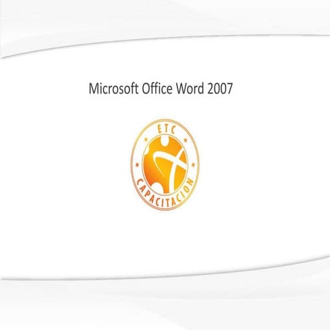 Microsoft office word 2007 english | PPT