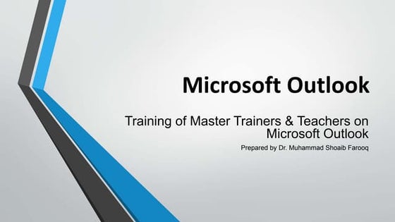 Introduction to Microsoft Outlook | PDF