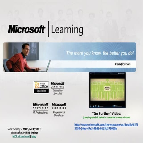 Microsoft Paths To Certification | PDF