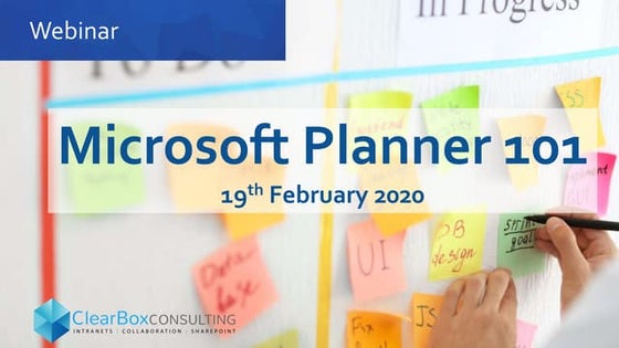 Microsoft Planner for Office 365 - Presented by Atidan | PPT
