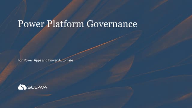 Microsoft Power Platform Governance .pdf Microsoft Power Platform Governance .pdf