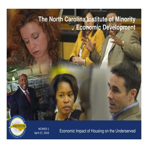 Economic Impact of Housing on the Underserved | PPT