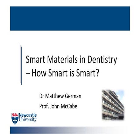 Microsoft PowerPoint - German-Smart Materials in Dentistry [Read-On.pdf