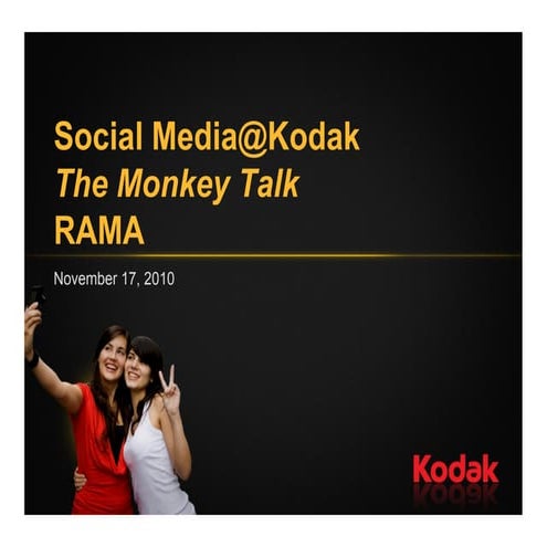 Kodak Social Media Presentation | PDF