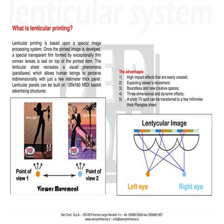 Lenticular system | PDF