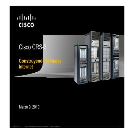 Cisco CSR-3 Construyendo la nueva Internet | PDF