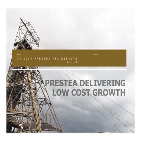Prestea PEA Results | PDF | Commodities | Economy