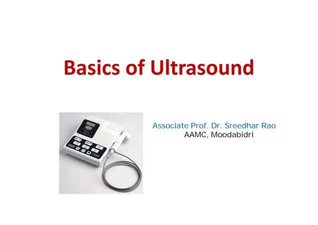 Ultrasound Transducer Types | PPTX
