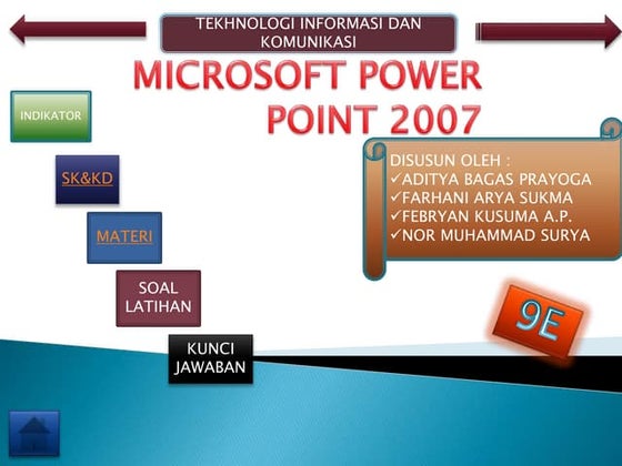 TIK kelas 5 SD BAB 1 Materi microsoft power point | PPTX