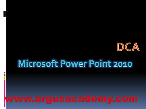 Power point 2016 | PPT