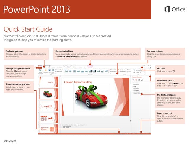 Powerpoint 2016 Quick Start Guide | PDF