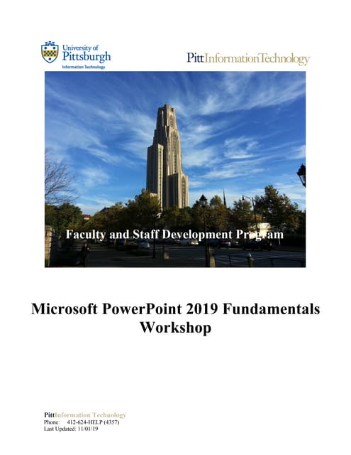 Introduction to Microsoft Powerpoint 2003 | PPTX