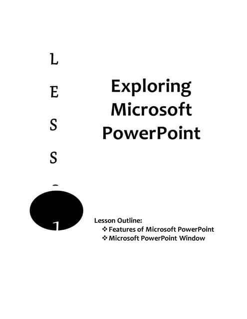 Ms Powerpoint 2003 Introducton Ppt